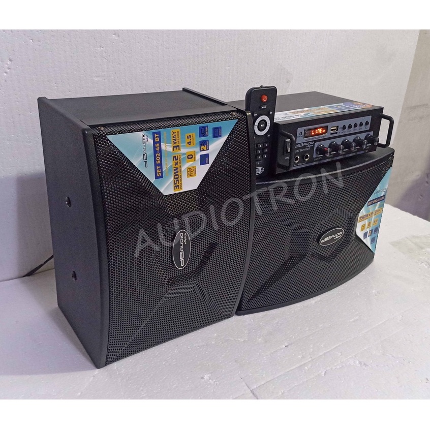 Astron Amplifier with Speaker Set DB Audio Set 502-45 BT | Shopee ...