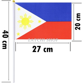 Small Philippine Flag Flaglets Flag Hand Stick ( with Plastic Stick ...