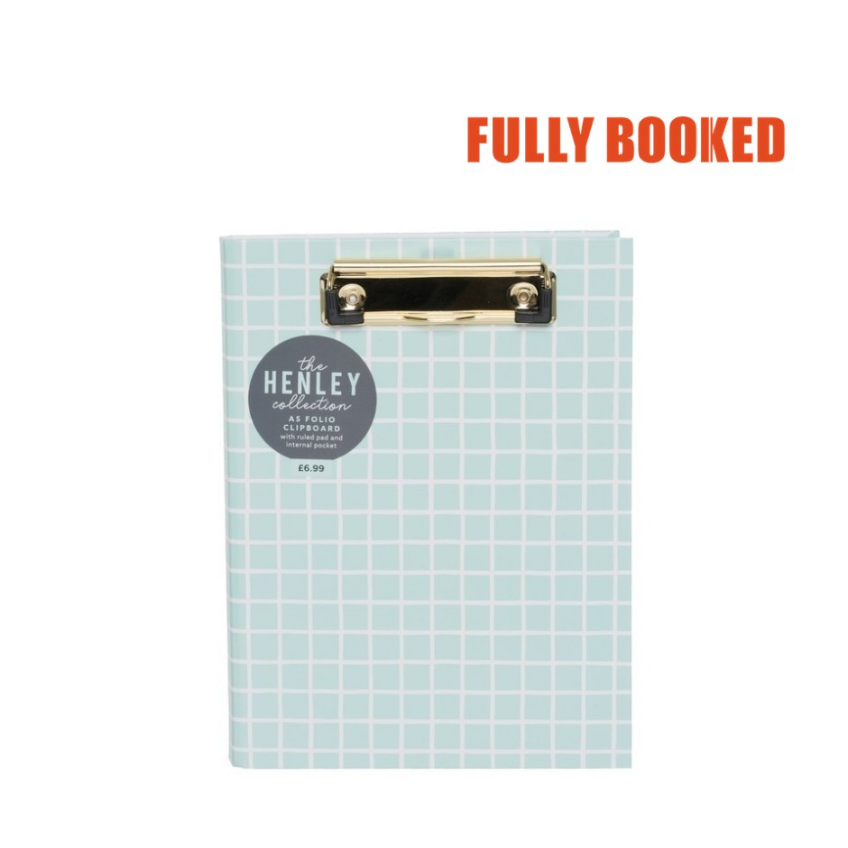 WHSmith: Henley A5 Padfolio Clipboard (Blue) | Shopee Philippines