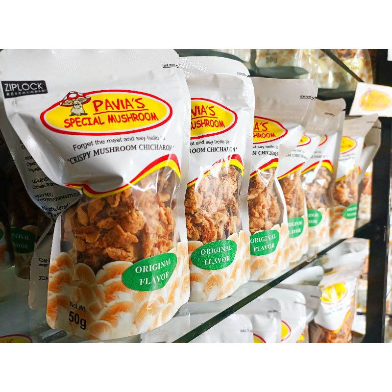 Original Flavor Chicharon Mushroom Shopee Philippines