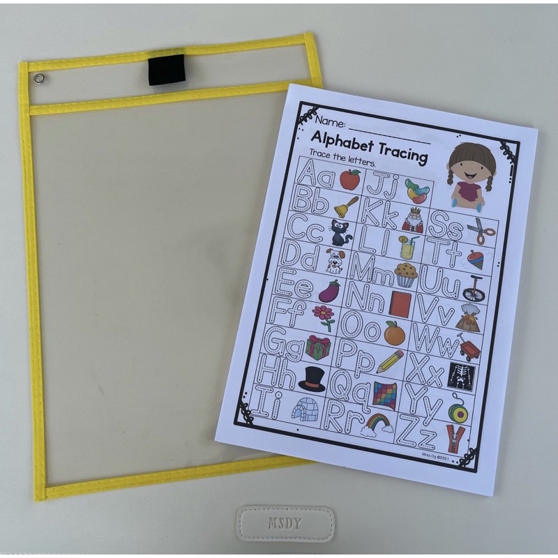 Alphabet Review Worksheets Set | Shopee Philippines