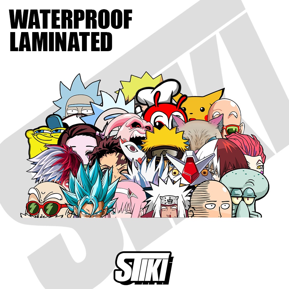 AquaFlask Anime Peeking Vinyl Sticker WATERPROOF | Shopee Philippines