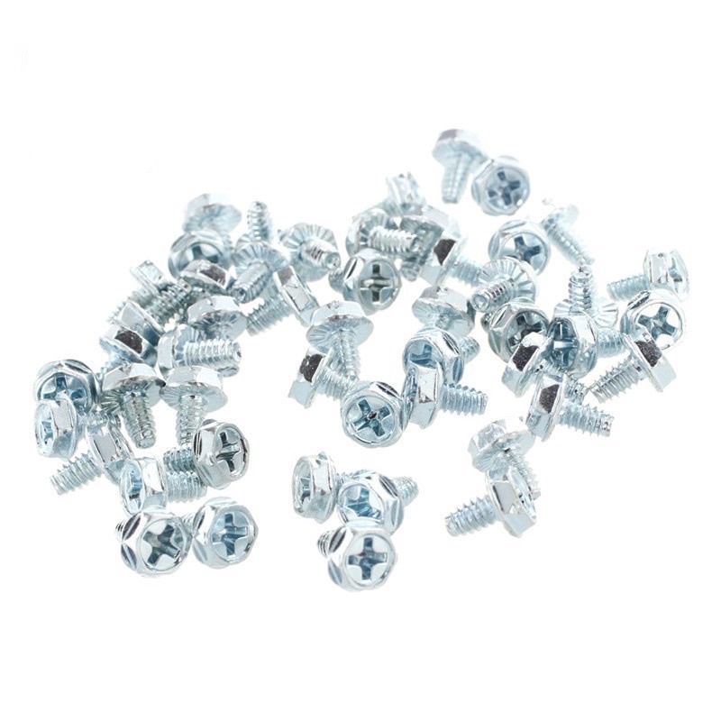 Quadrex Head Short Computer Case Psu Motherboard Screws 20 Pcs ...