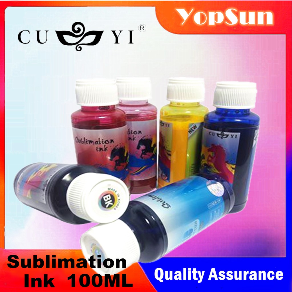 Korea Sublimation Ink 100ML CUYI Brand ( Anti-Clogged) | Shopee Philippines