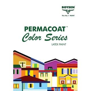 BOYSEN PERMACOAT LATEX PAINT COLOR SERIES MUD O PIE B- 7581-4L | Shopee ...