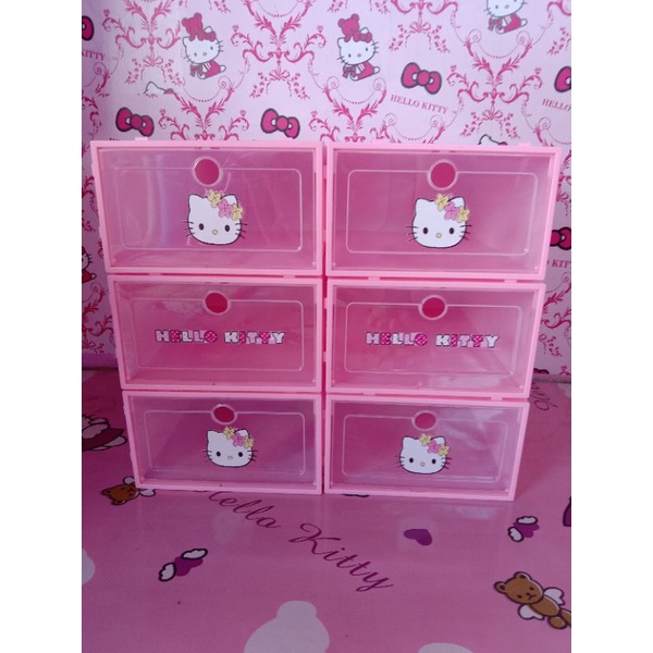 Hello kitty shoe box 24pcs | Shopee Philippines