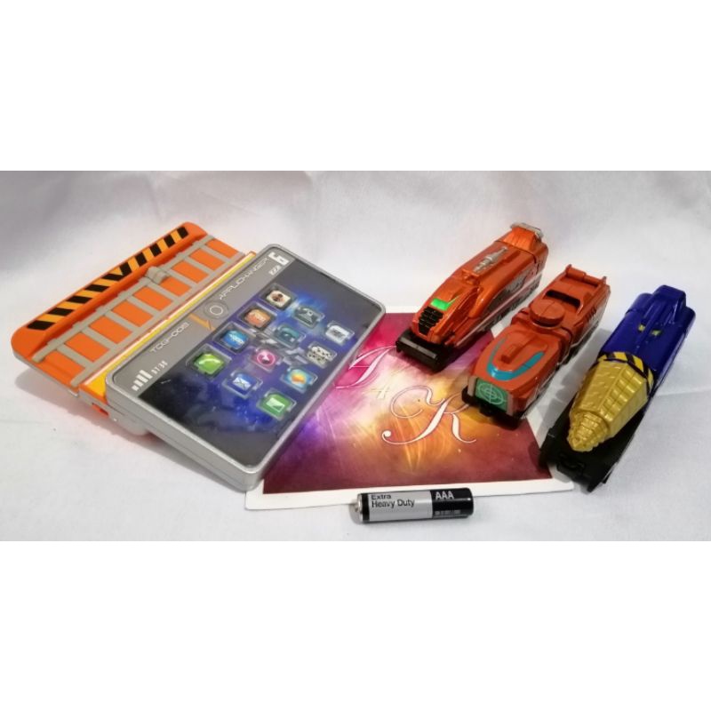 Super Sentai ToQger Morpher with 3 Non-DX Train | Shopee Philippines