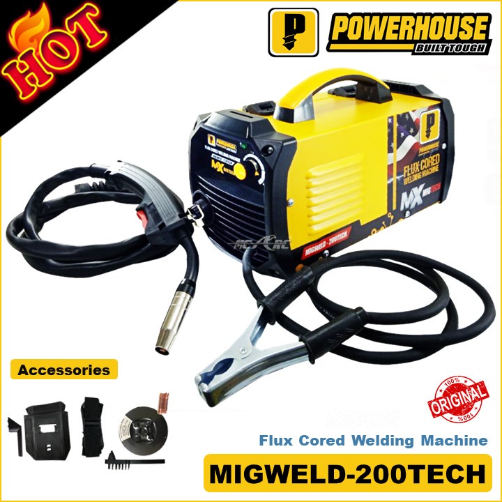 Powerhouse Inverter Type Migweld Flux Corded Migtech Series Welding ...