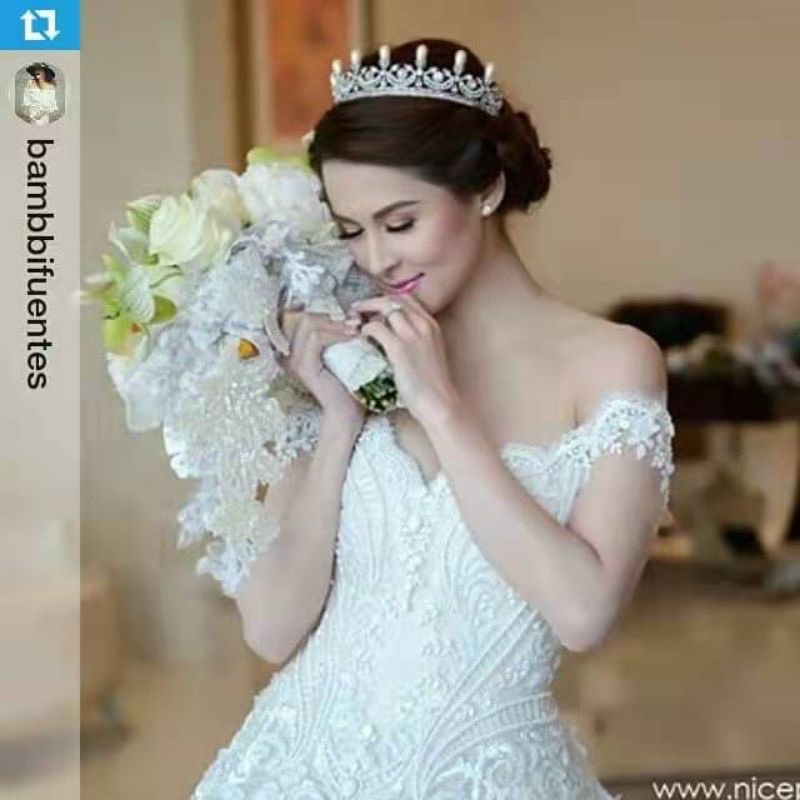 Marian crown for wedding Luxury bride wedding headdress bride crown ...