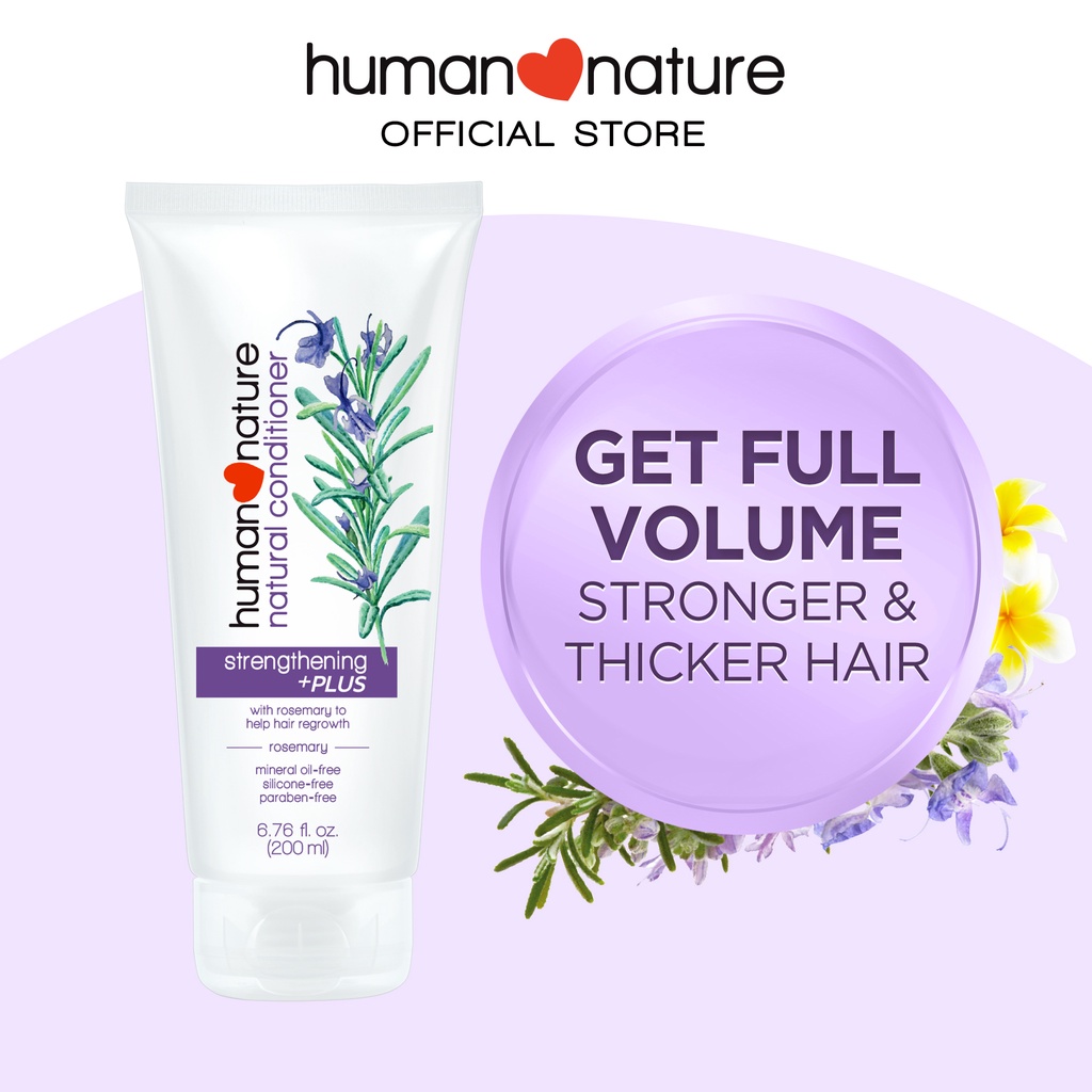 Human Nature Rosemary Strengthening Plus+ Conditioner | Shopee Philippines