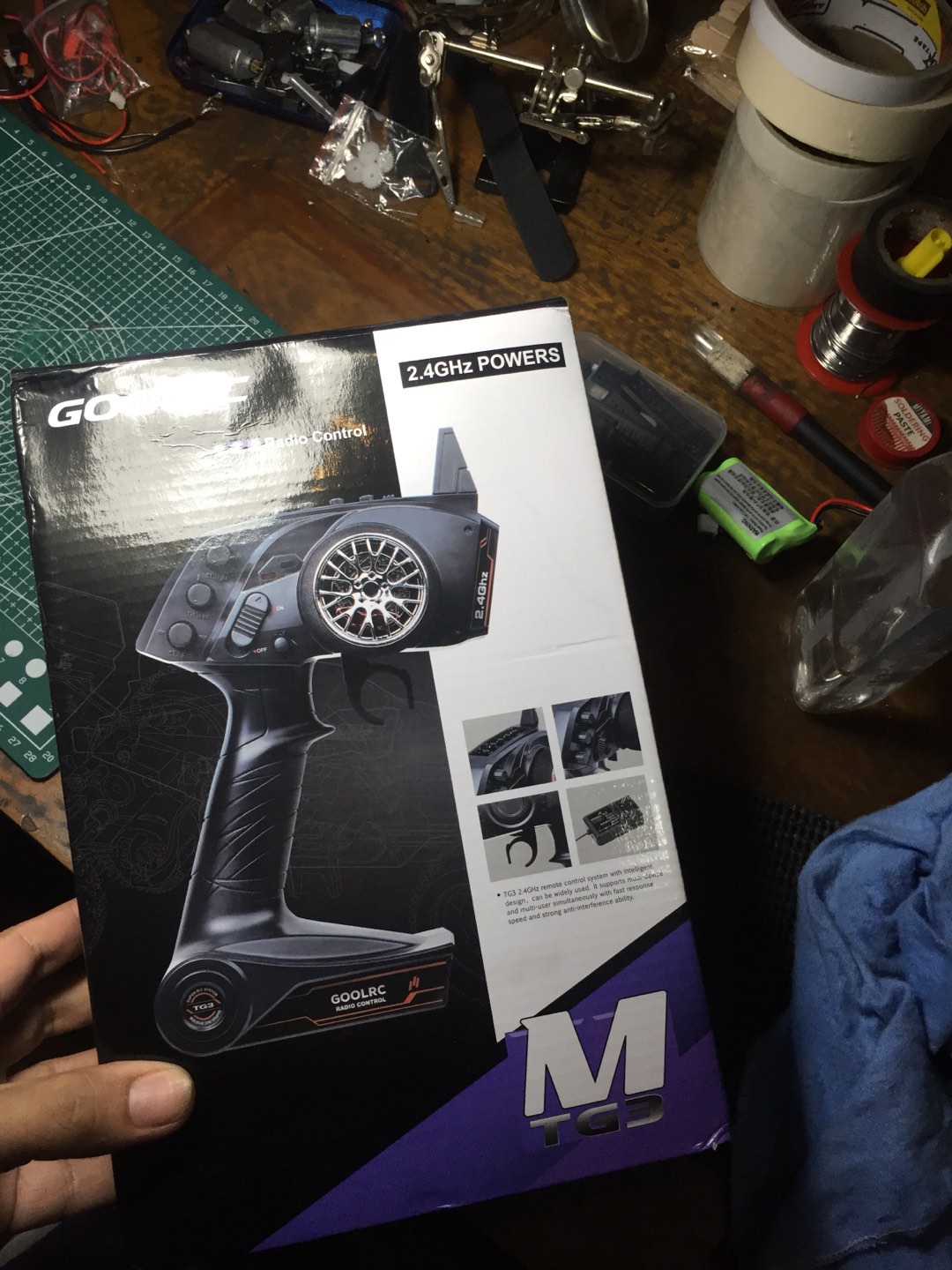 Original GoolRC TG3 2.4GHz 3CH Digital Radio Remote Control Transmitter ...