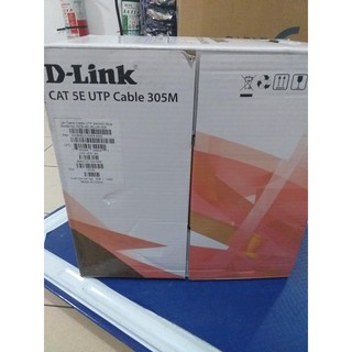 D-Link UTP Cable Cat5E 305M 1000Ft Ethernet Cable Cat5 E 25AWG - Blue ...