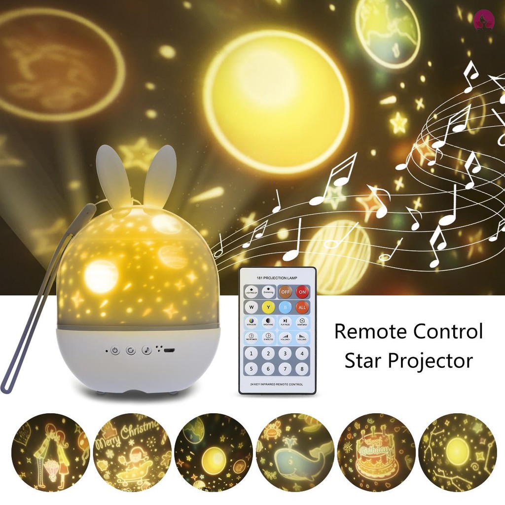 [ REDUCTION PHP 14.00 ] Tomshine Star Projector Night Light with IR ...