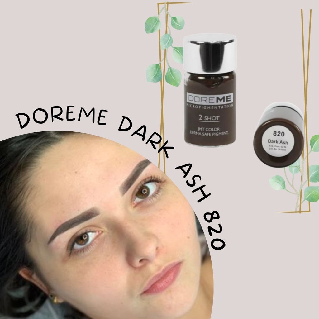 DOREME DARK ASH BROW PIGMENT WITH FREE PIGMENT (RANDOM SHADE) | Shopee ...