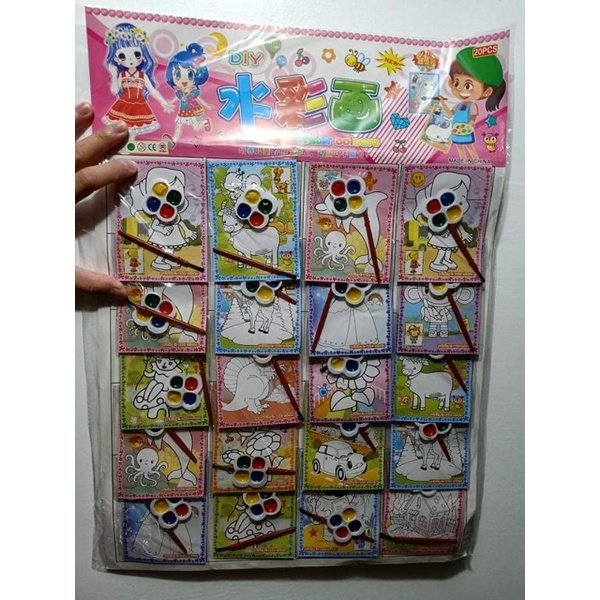 Coloring Paper w/ Paint or Pen | Shopee Philippines