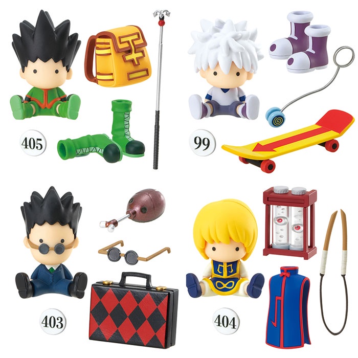 HUNTER x HUNTER Miniature Collection 6 Figures set | Shopee Philippines