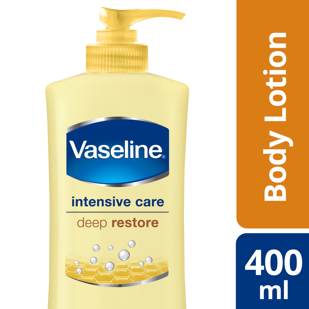 Vaseline Intensive Care Lotion Deep Restore 400ml | Shopee Philippines