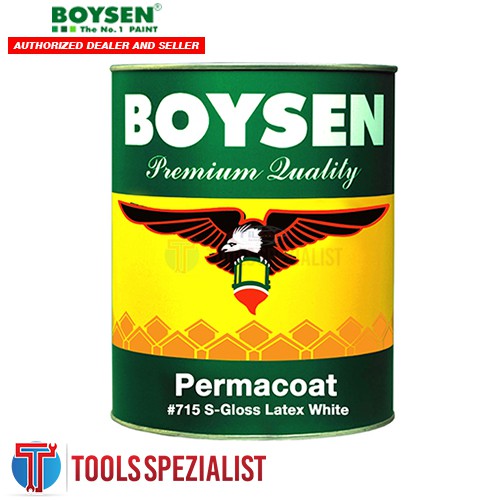 Boysen Permacoat #715 S-Gloss Latex White 16LTR | Shopee Philippines