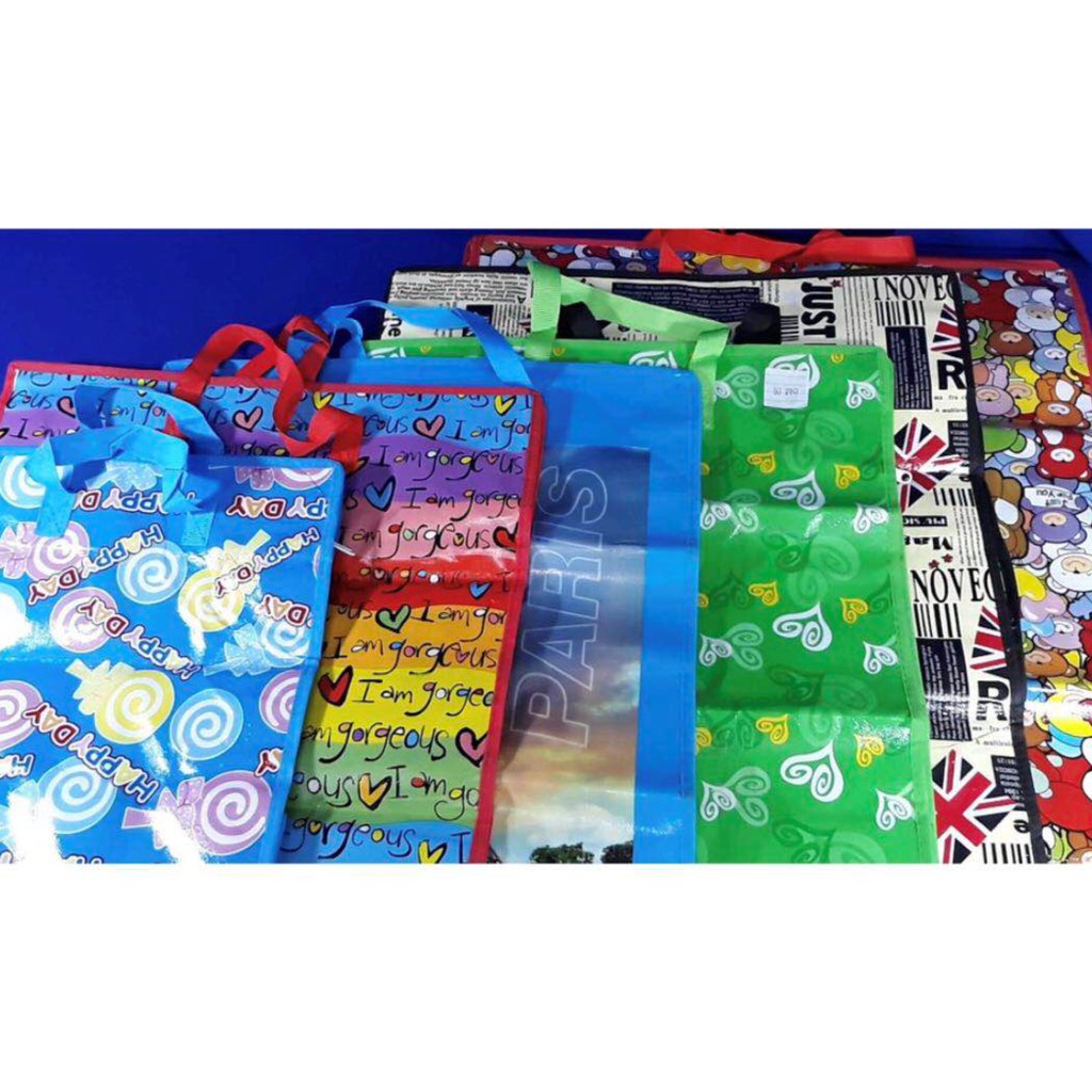 SAKO BAG /ZIPER BAG/SAKO BAG (ALL SIZES) | Shopee Philippines