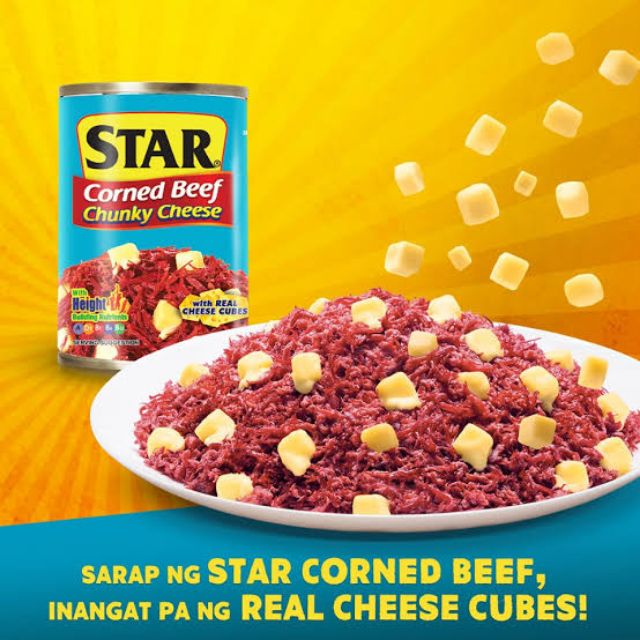 Purefoods Star Corned Beef Chunky Cheese 150g | BeeCost