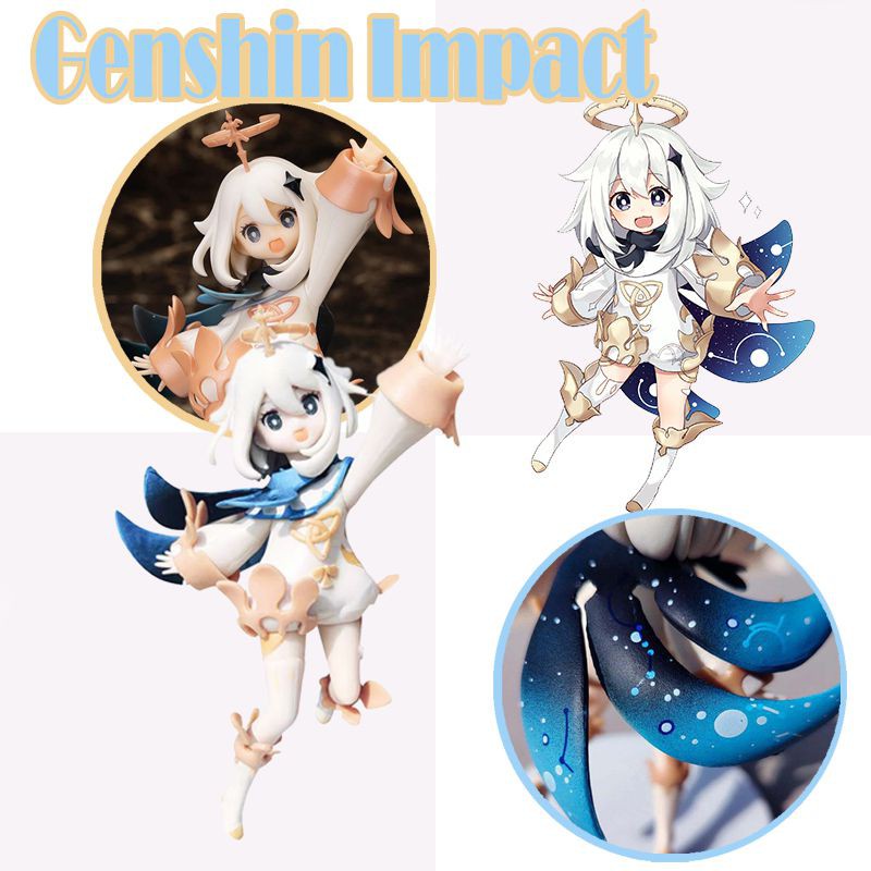 14cm Genshin Impact Paimon Anime Figure Paimon Action Figure Genshin ...