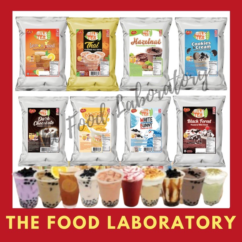 Injoy MILKTEA POWDER Thai, Hokkaido, Taro, Matcha, Wintermelon, Okinawa ...