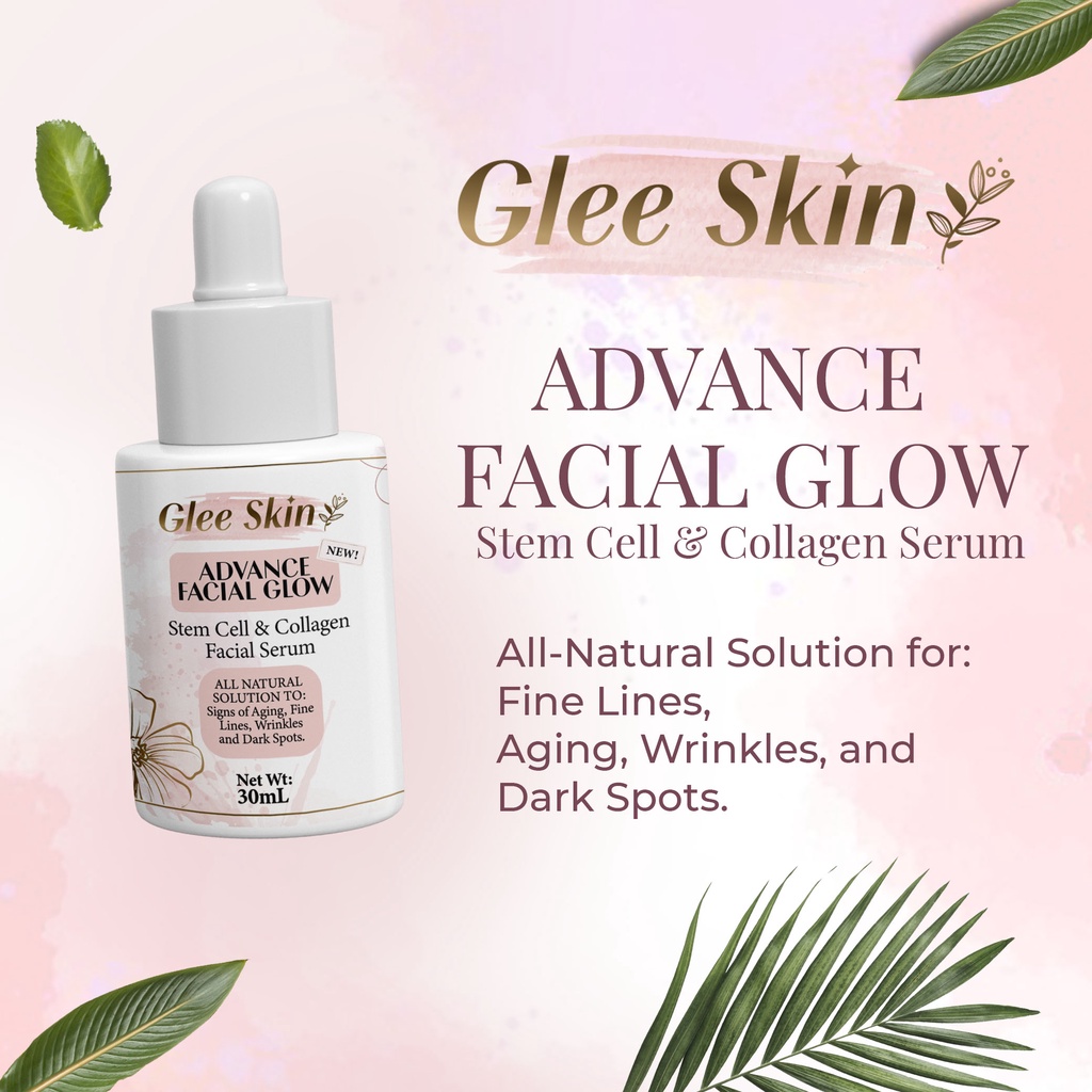 Glee Skin Advance Facial Glow Stem Cell and Collagen Serum | Shopee Philippines