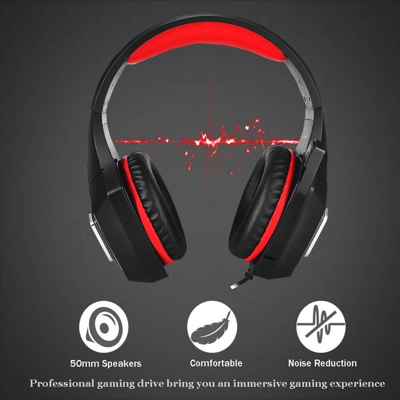Hunterspider V1 Gaming Headset Stereo Heaphone With Microphone Colorful ...