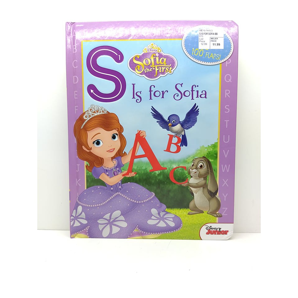 SOFIA the First S Is for SOFIA (BOARD BOOK) BY: Disney Books | Shopee Philippines