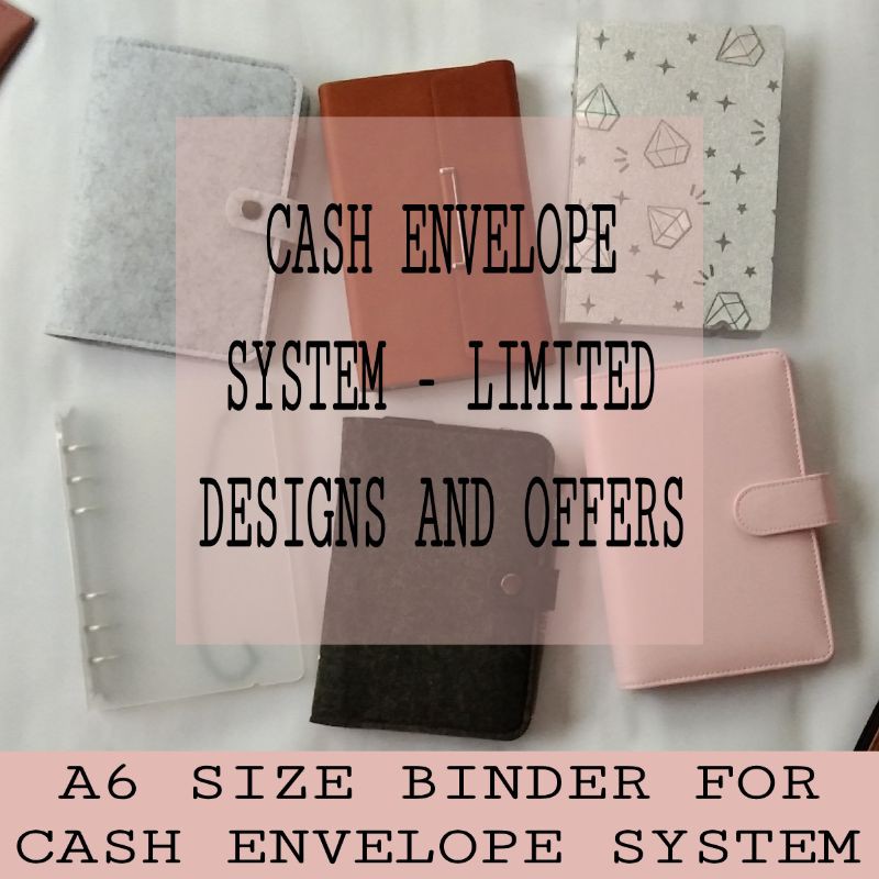 Money Organizer / Cash Envelope System - A6 Ring Binder | Shopee ...