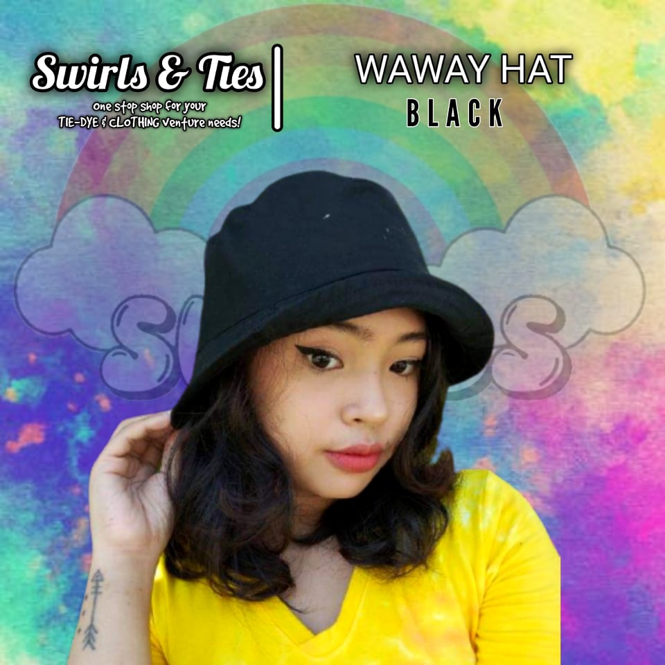 Bucket Hat Reversible (Waway Hat) | Swirls & Ties | Shopee Philippines