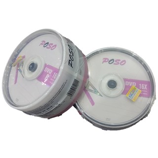 POSO DVD-R 16X 4.7GB 120MIN (25*2 pcs) 50PCS | Shopee Philippines