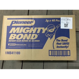Mighty Bond 3g wholesale sold per box 40pcs | Shopee Philippines
