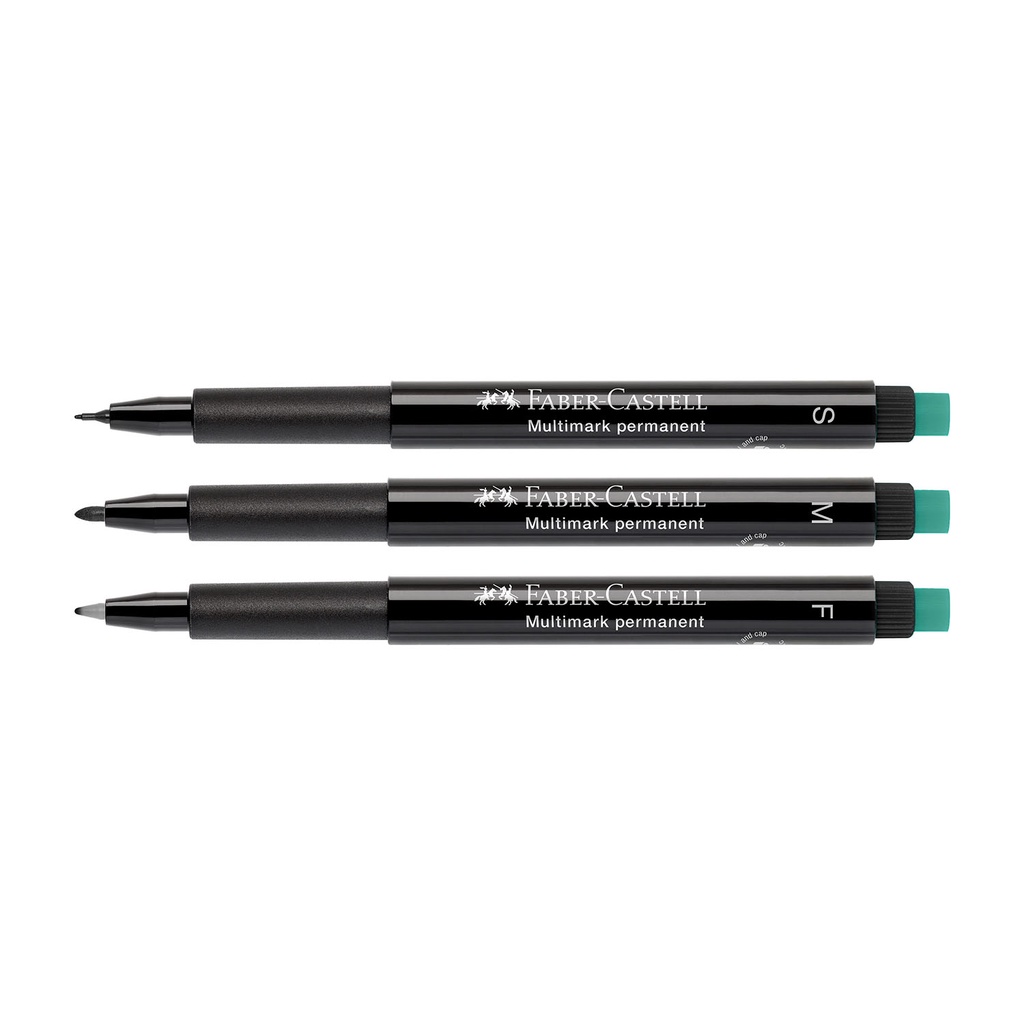 Faber-Castell Multimark Overhead Permanent Marker Black | Shopee ...