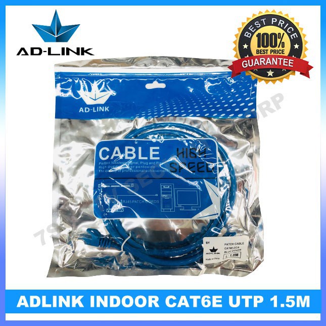 ADLINK UTP Cable CAT6 1.5M 3M Network Ethernet Cable High quality ...