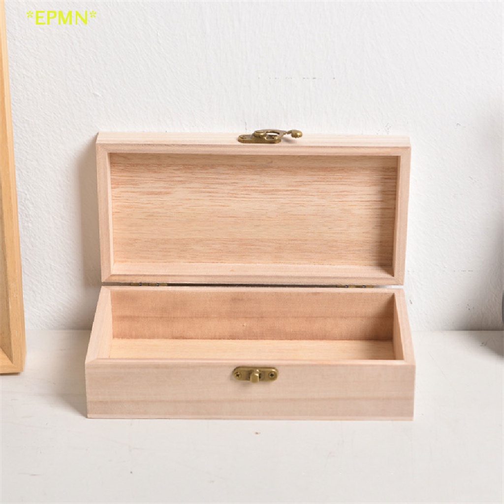 EPMN> 1Pc Retro Jewelry Box Organizer Desktop Clam Storage Case new ...