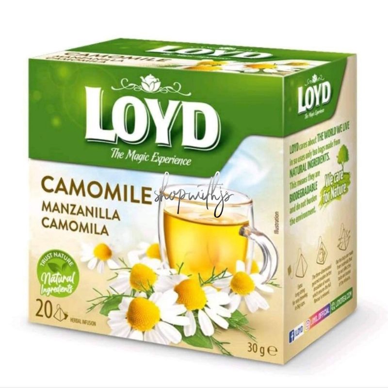 Loyd Camomile Tea 20 Teabags | Shopee Philippines