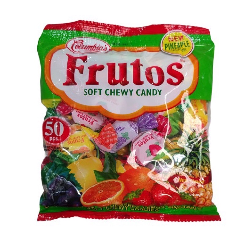 Columbia's Frutos Soft Chewy 50's | Shopee Philippines