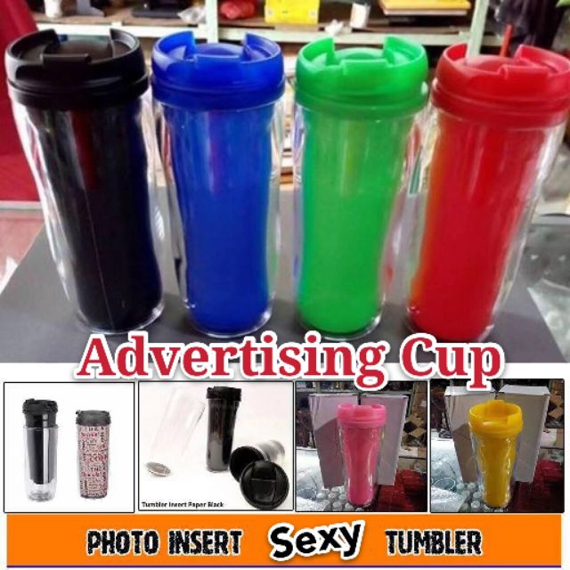 Photo Insert Sexy Tumbler & Advertising Cup 500ml | Shopee Philippines