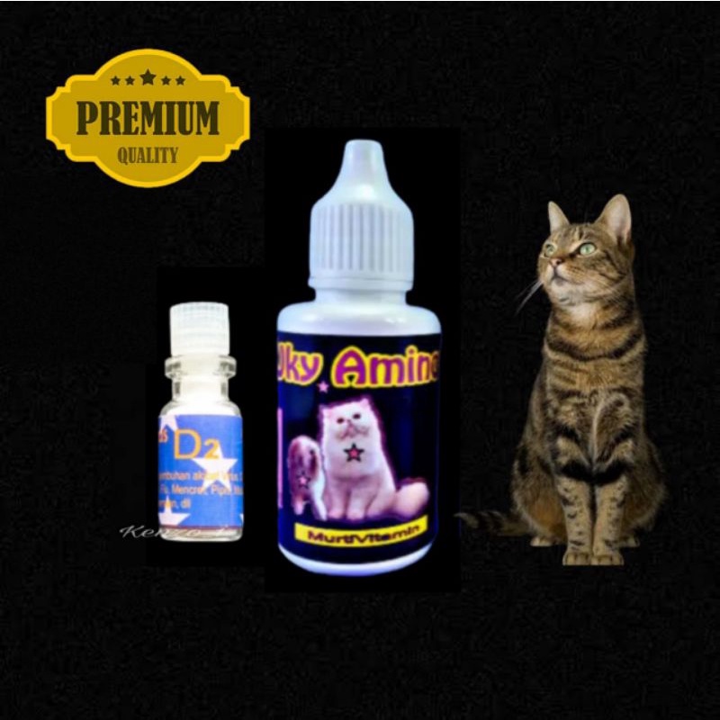Cat Vitamin Package d2 And Uky Amino 30ml Original Vitamins For ...