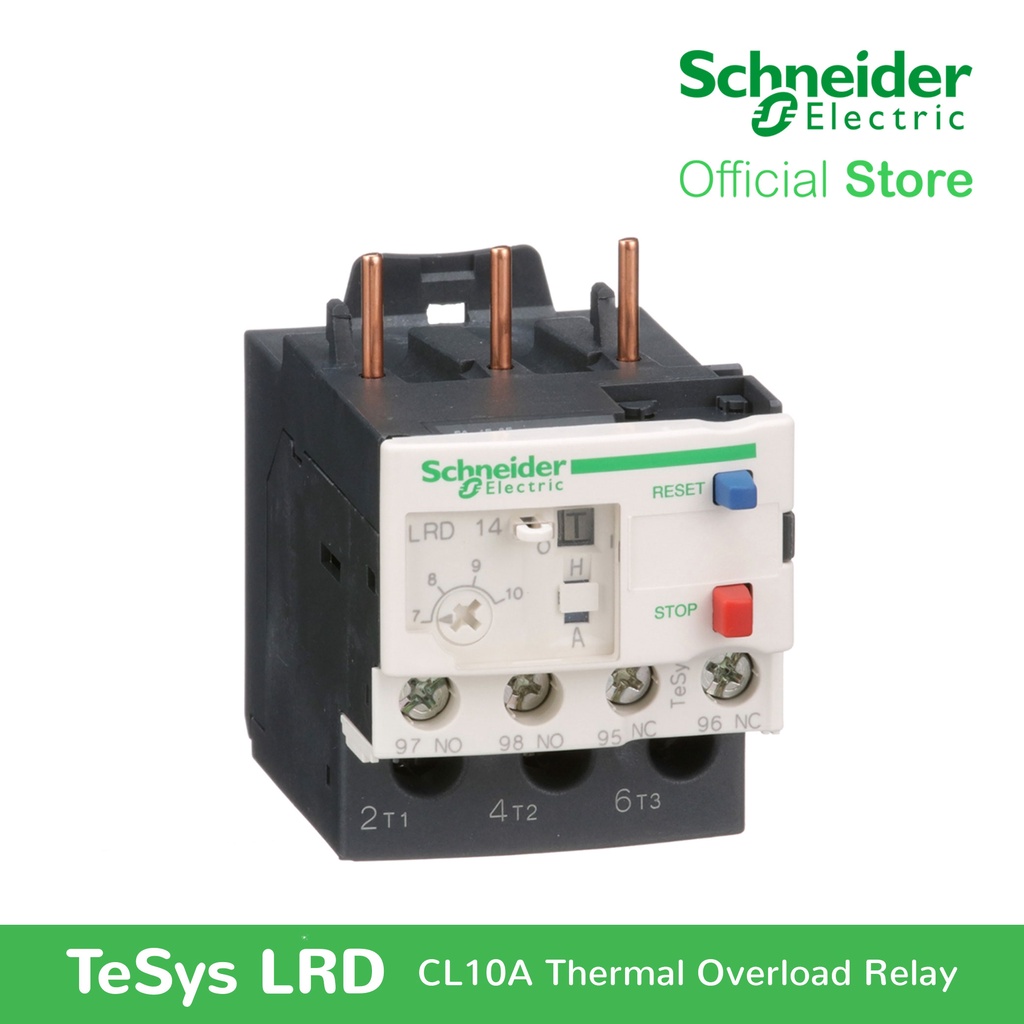 Schneider TeSys LRD 7.0-10A CL10A Differential Thermal Overload Relay ...