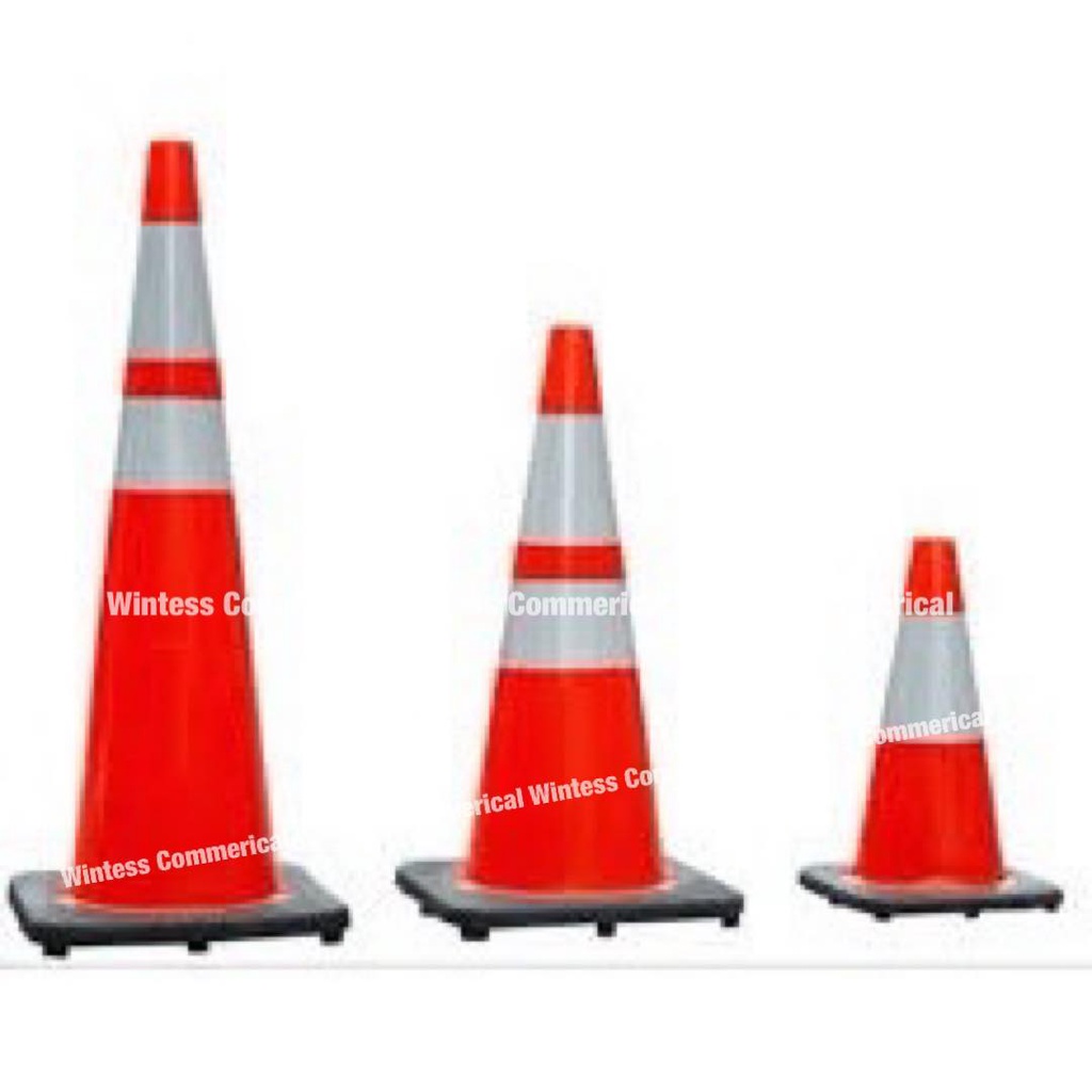 Traffic Cone Rubber Cone Safety Cone Heavy Duty | Shopee Philippines