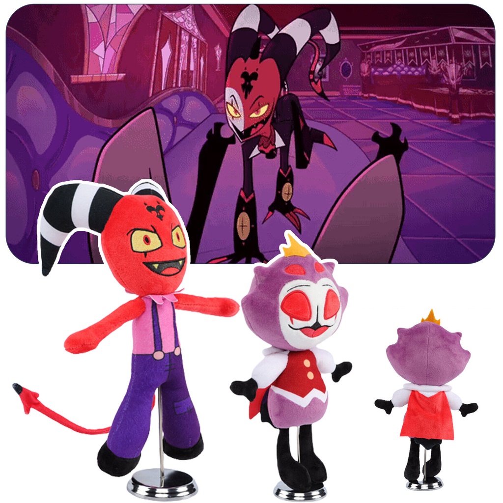 30cm Helluva Boss Plush Monster Devil Dolls Helluva Boss The Circus S2 ...