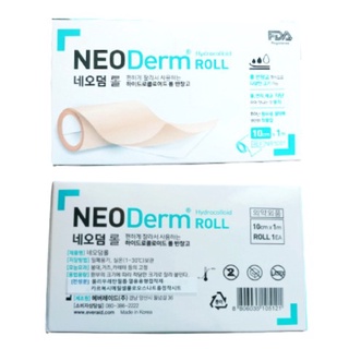 NeoDerm Roll Hydrocolloid Dressing Wound Band Acne Pimple Treatment ...