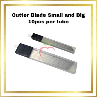 Cutter blade small and big 10pcs per tube | Shopee Philippines