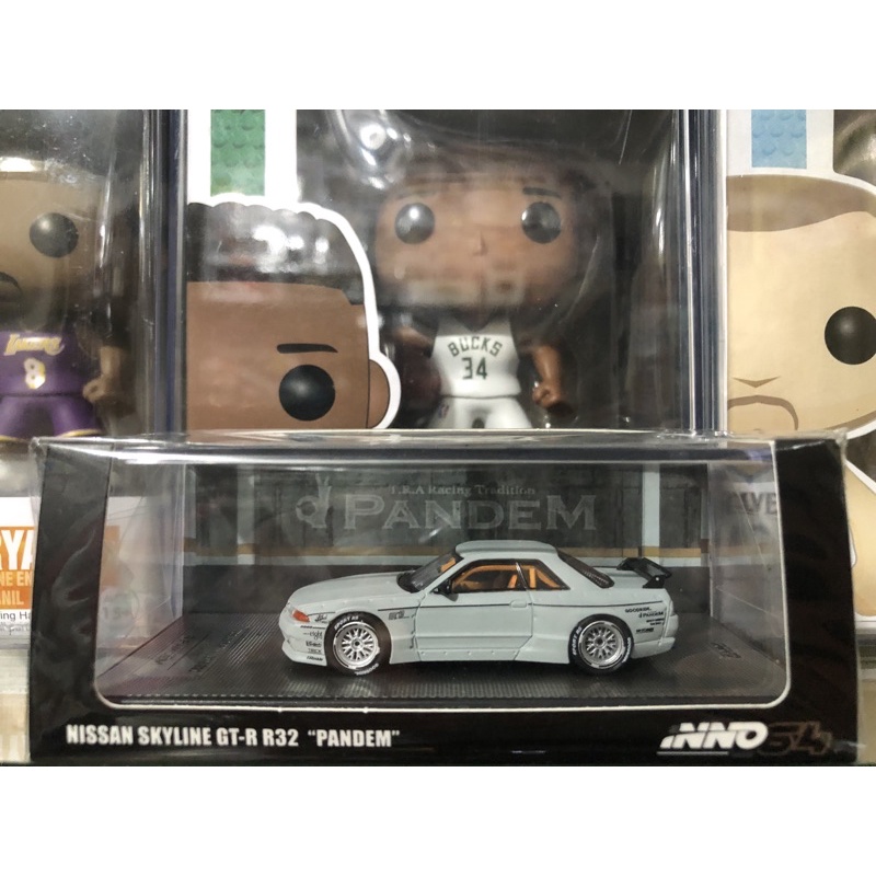 Inno Models 1/64 Nissan Skyline GT-R R32 "Pandem" Matte Grey | Shopee ...
