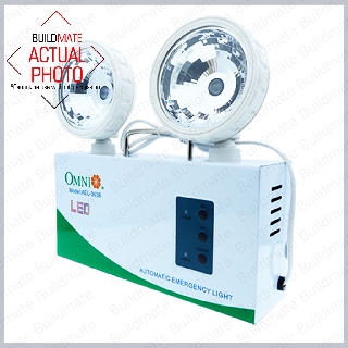 Omni Automatic Emergency Light AEL-3038 •BUILDMATE• | Shopee Philippines