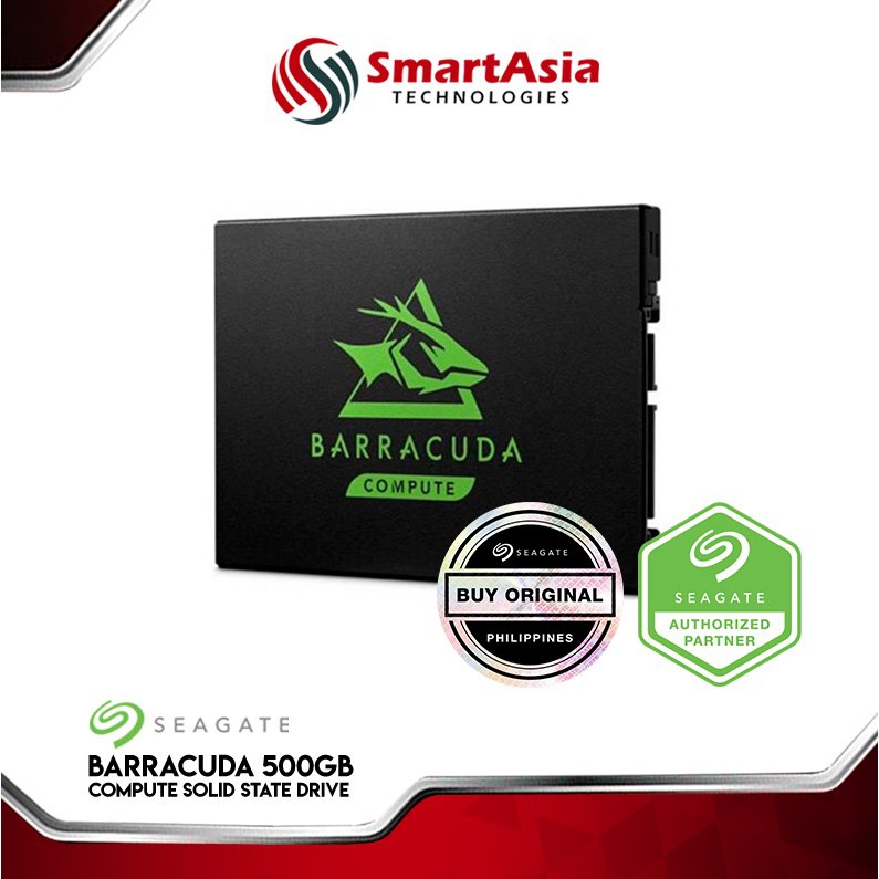 Seagate Barracuda Compute 500GB Solid State Drive SSD SATA 2.5 ...