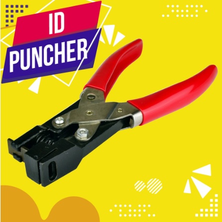 Quaff ID Puncher Handheld Single Puncher Metal Body (Oblong | Circle ...