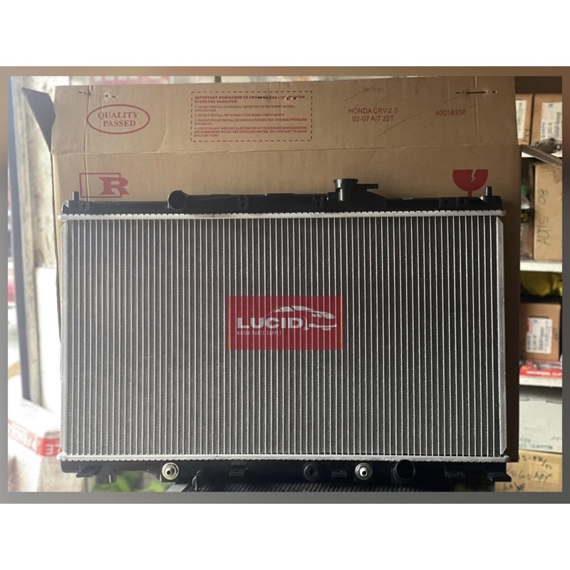 Evercool Radiator CRV 2002 - 2007 automatic 2 rows | Shopee Philippines